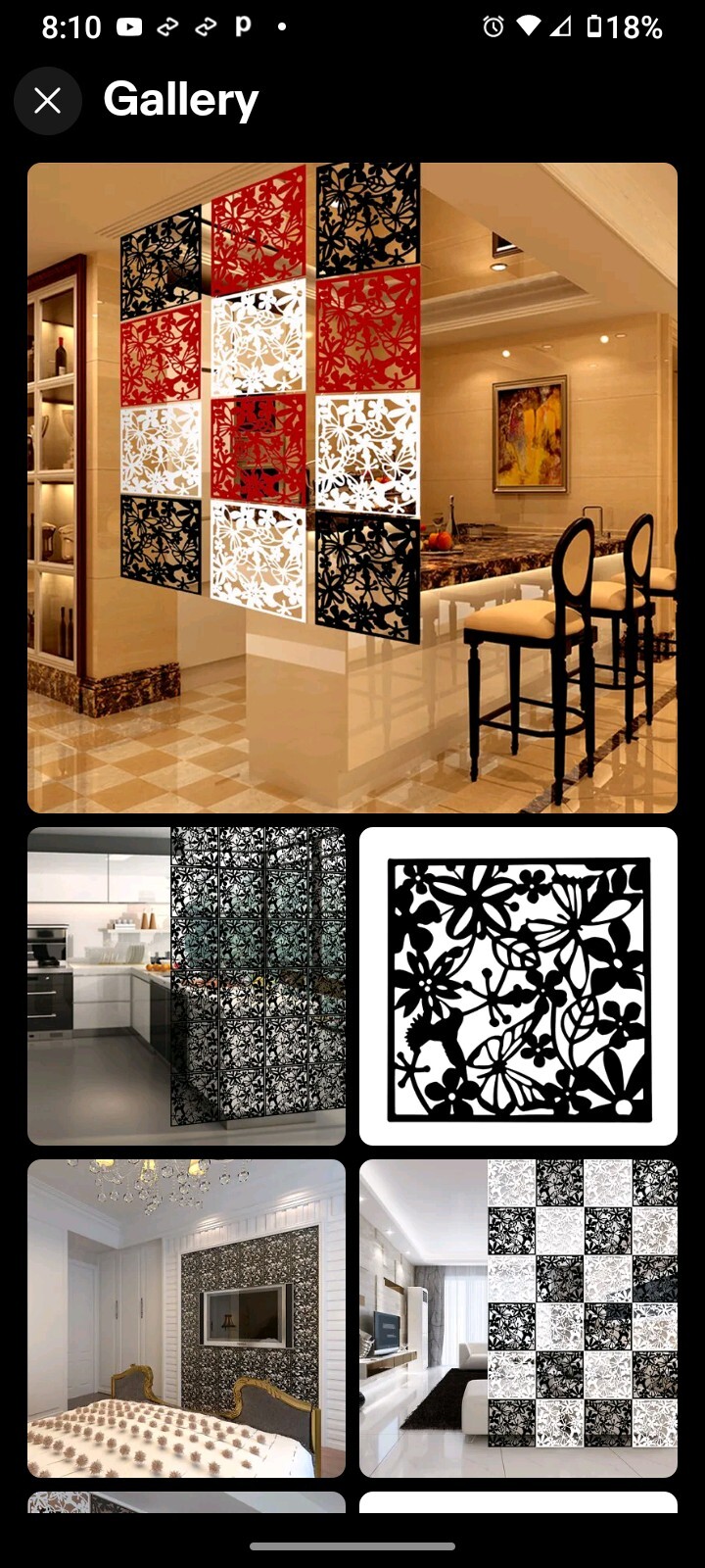 10/set Plastic Hanging Room Divider, Partitions ,Panels , Screen for ...