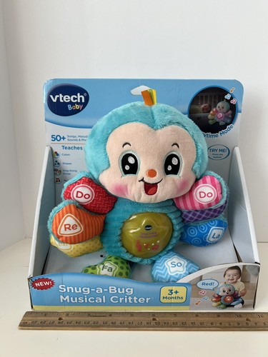 Vtech Baby Musical Critter Snug-A-Bug Musical Critter 50+ Sounds And ...