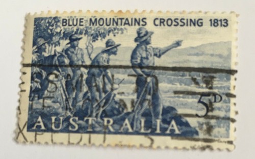 Australia Blue Mountains Crossing 1813 5d Stamp | eBay