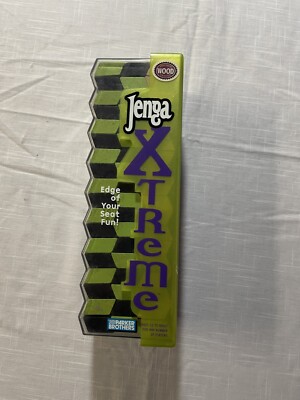 Jenga Extreme Xtreme Parker Brothers Block Stacking Game Family Fun | eBay