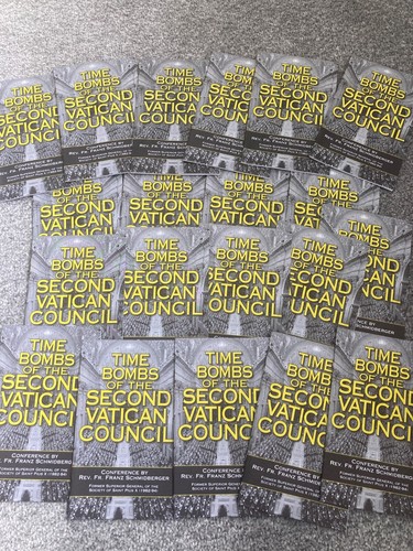 Vatican Council Latin Mass SSPX Traditional Catholic Job Lot Books x20 ...