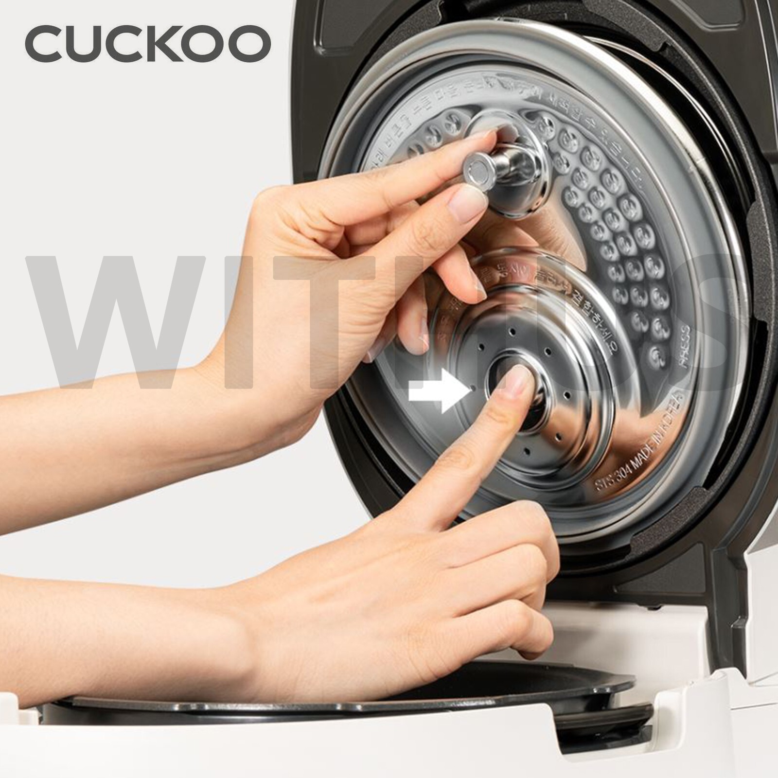 CUCKOO CRP-NHTR0610FGW Silence Rice Cooker IH Pressure 6Cups - Grace ...