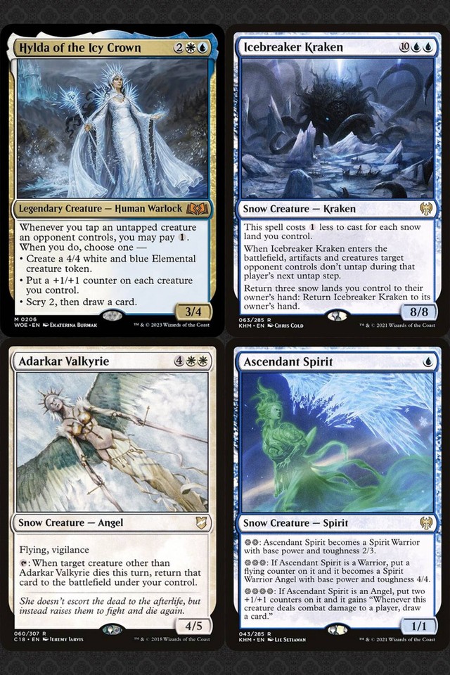 Isu the Abominable SNOW Commander Deck MTG Magic EDH Ready-to-Play | eBay