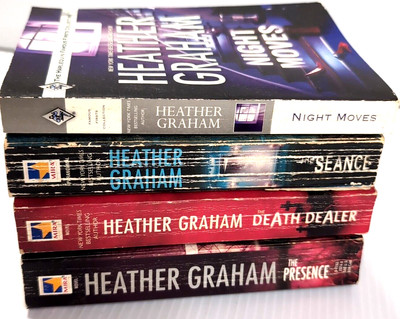 Heather Graham Paperback Books Contemporary Romance Suspense Ghosts 4x ...