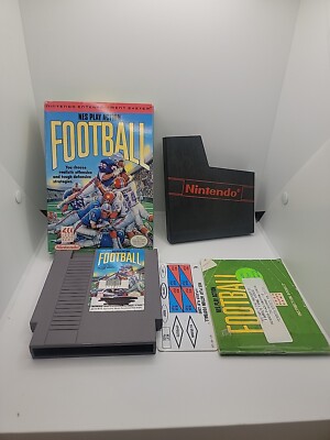NES Play Action Football Nintendo Complete CIB: Box, Instruction ...