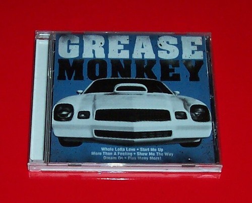 GREASE MONKEY HOT MUSCLE CAR ROCK AND ROLL MUSIC CD VARIOUS ARTISTS ...