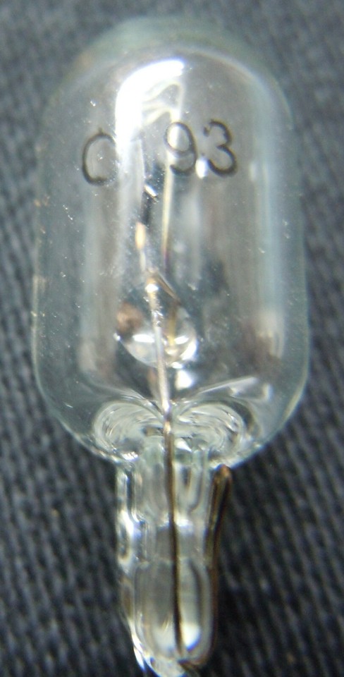 10 #193 Incandescent Automotive Lamps Bulbs (replaces #168 #161, and ...