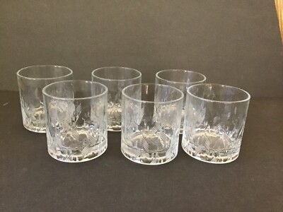 Gray Goose Glasses Clear Barware Cocktail Vodka Trees Winter Set Of 6 ...