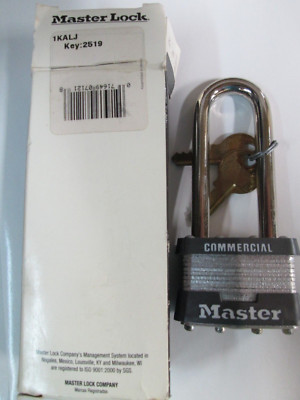 master lock 1KALJ-2519 LAMINATED PADLOCK 1-3/4in (44mm) Wide Pin ...