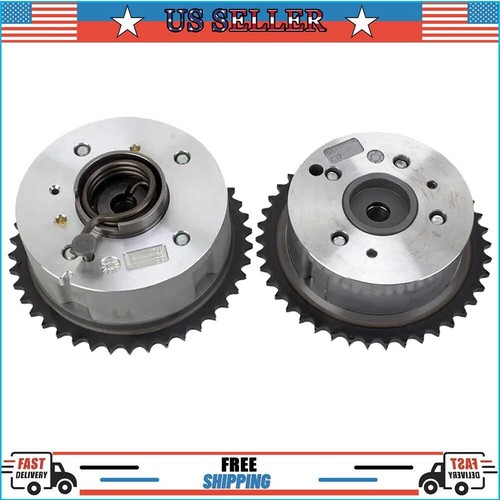 2PCS Intake & Exhaust Camshaft Adjuster VVT Timing Cam Gear 24350-2G750 ...