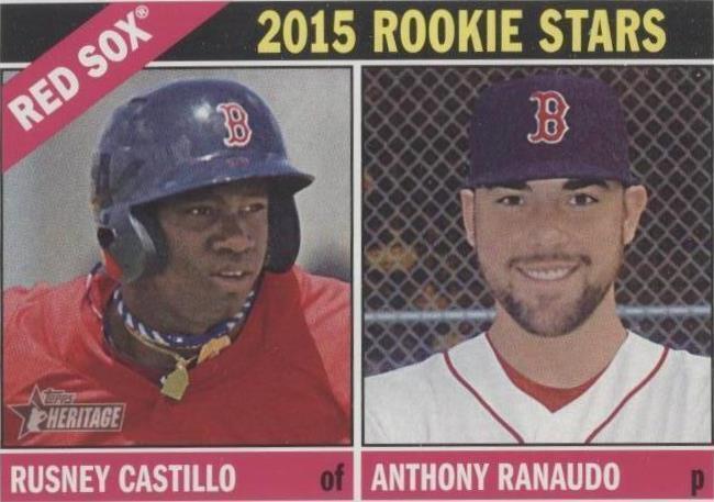 2015 Topps Heritage - Rookie Stars Rusney Castillo, Anthony Ranaudo ...