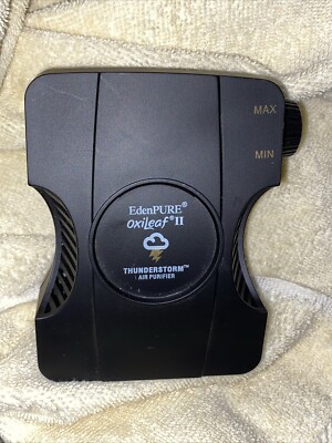 EDENPURE EDEN PURE OXILEAF II 2 THUNDERSTORM AIR PURIFIER OZONE ODOR ...