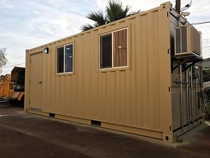 20 foot office in refurbished shipping container | eBay
