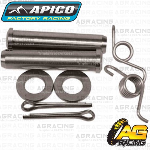 Apico Foot Peg Footpeg Pin & Spring Set For KTM SX 85 2018-2021 SX 125 ...