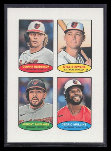 2023 Topps Heritage #74S-5 / 74S-6 / 74S-7 / 74S-8 1974 Topps Stamps ...