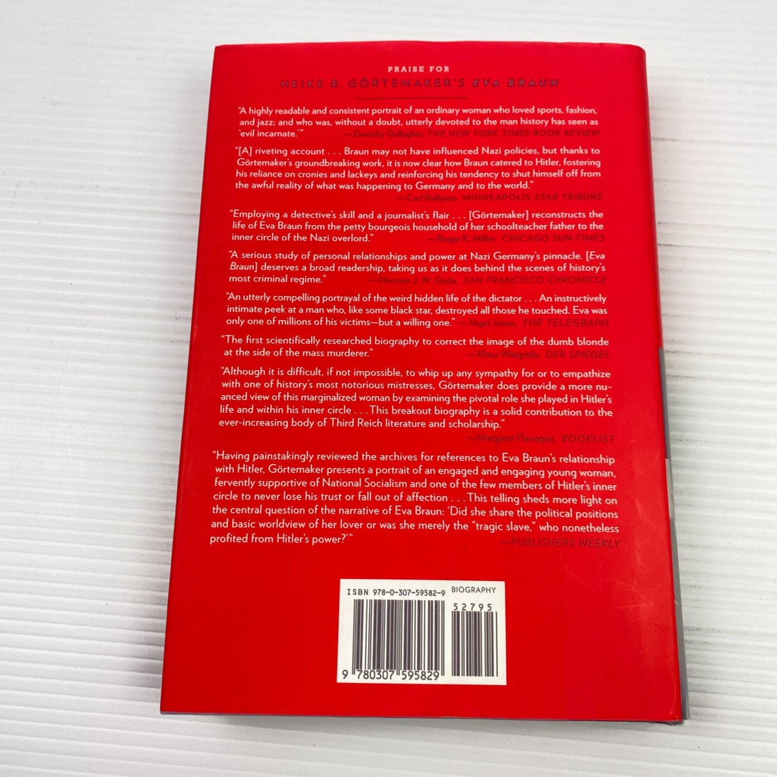 Eva Braun: Life with Hitler by Heike B. Gortemaker (English) Hardcover ...