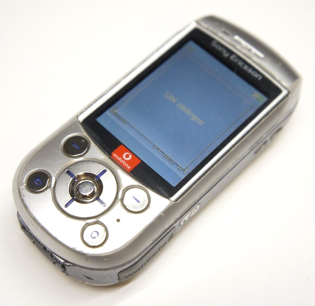 Sony Ericsson S700i in Silber Klassiker Sammler Retro Swivel Telefon ...