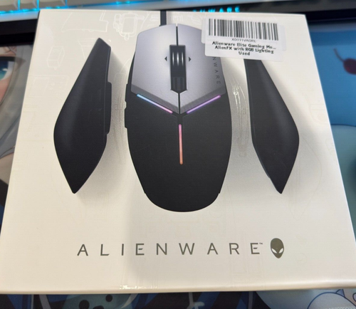 Alienware AW959 Elite Wired Optical Gaming Mouse with RGB Lighting ...