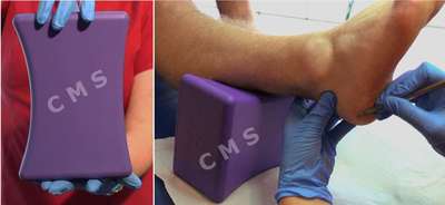 BODYBLOCK Foot Leg Heel Limb Toes 4-Height Podiatry Pedicure ...