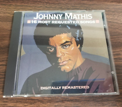 JOHNNY MATHIS 16 MOST REQUESTED SONGS DIGITALLY REMASTERED, 1986 CBS ...