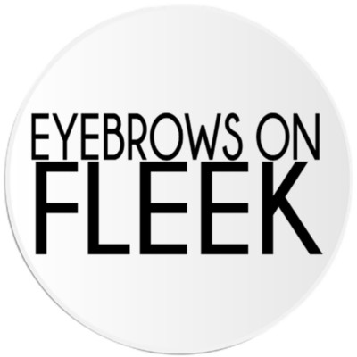 Eyebrows On Fleek - 25 Pack Circle Stickers 3 Inch | eBay