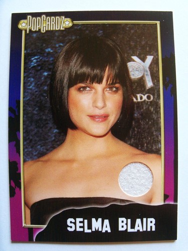SELMA BLAIR 2008 Popcardz Memorabilia Material Relic #2 | eBay