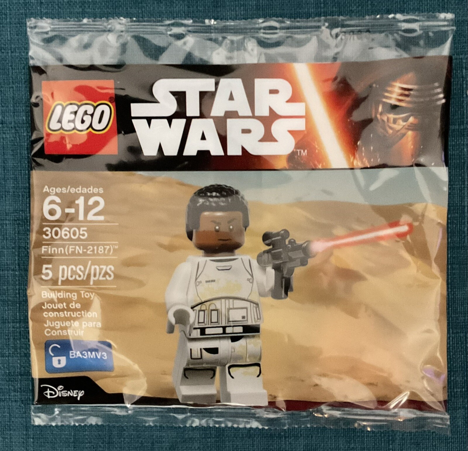 LEGO STAR WARS 30605 Finn (FN-2187) NEW SEALED RETIRED Polybag | eBay