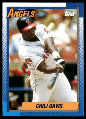 2012 TOPPS ARCHIVES SHORT PRINT SP CHILI DAVIS #236 ANGELS | eBay