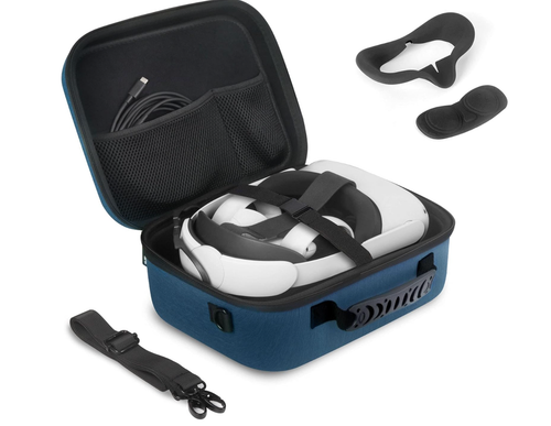 JSVER Hard Travel Storage Case For Meta Quest 3 Carrying Case for ...