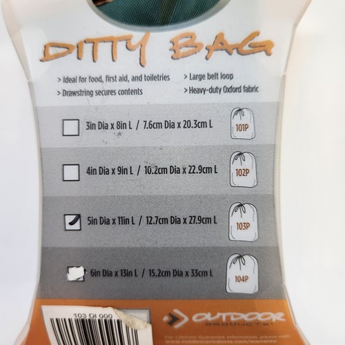 NEW Outdoor Products Cinch Pull Stuff Sack Storage Bag | eBay