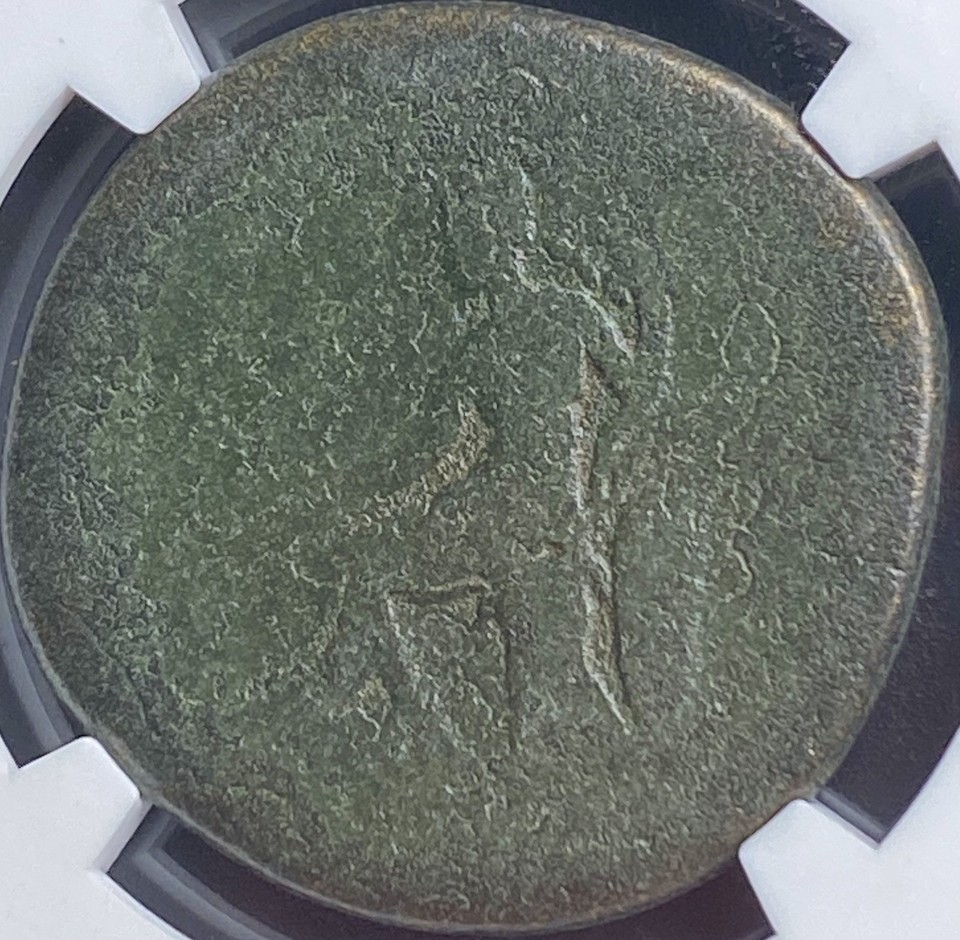 Emperor Hadrian Sestertius 117-138 AD NGC Genuine Ancient Roman Coin ...