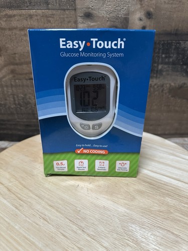 NEW Easy Touch Glucose Monitoring System No Coding, Rapid Results | eBay