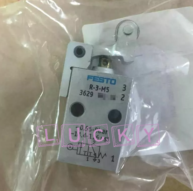 1PC NEW FOR FESTO R-3-M5 3629 Direct acting round head valve ...