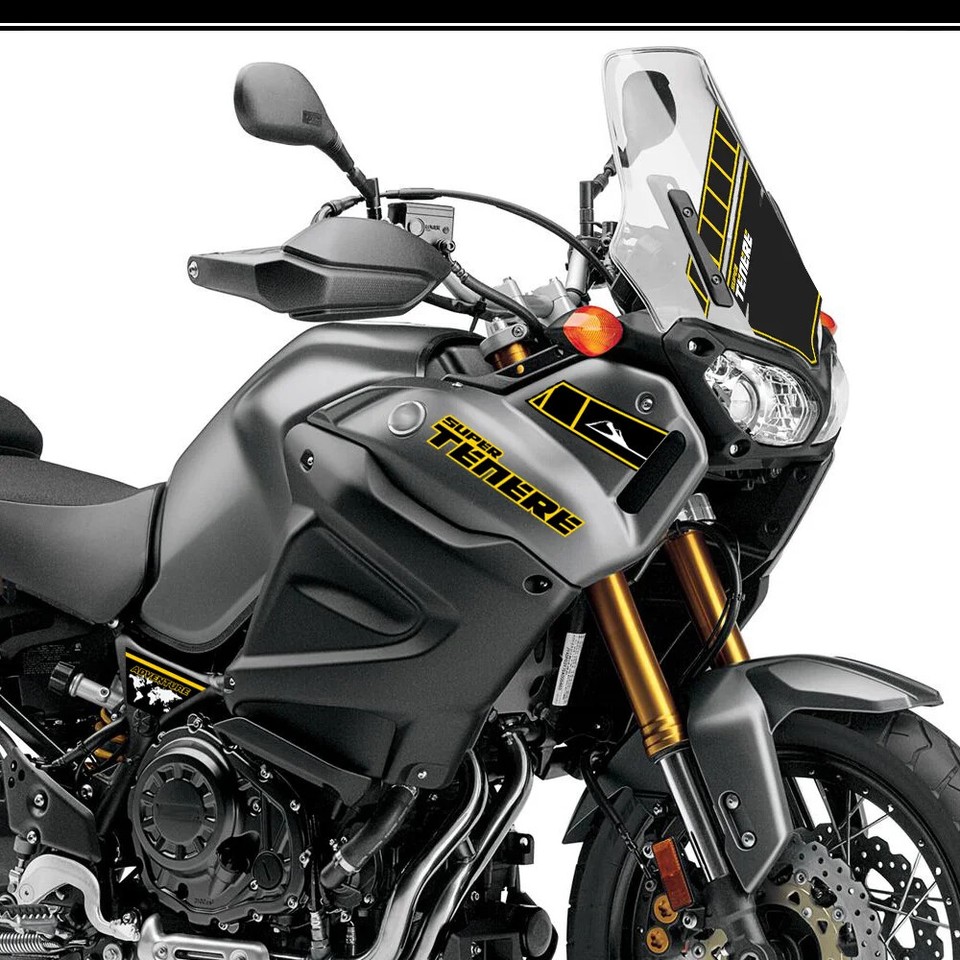 For YAMAHA SUPER TENERE XT1200Z 2014 +Tank pad Protector Fairing ...