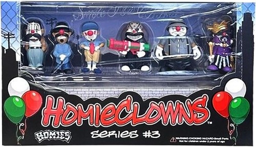 Homies Clowns Series 3 Figures Set of 6 PCS | eBay