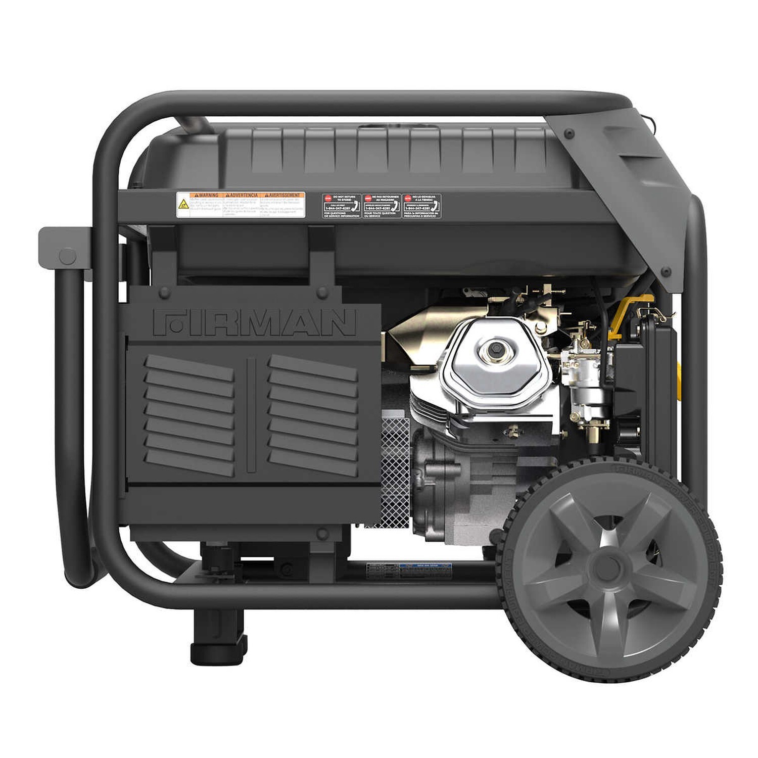 FIRMAN ELECTRIC GENERATOR TRI FUEL T07573 7500W RUNNING 9400W PEAK WATT ...