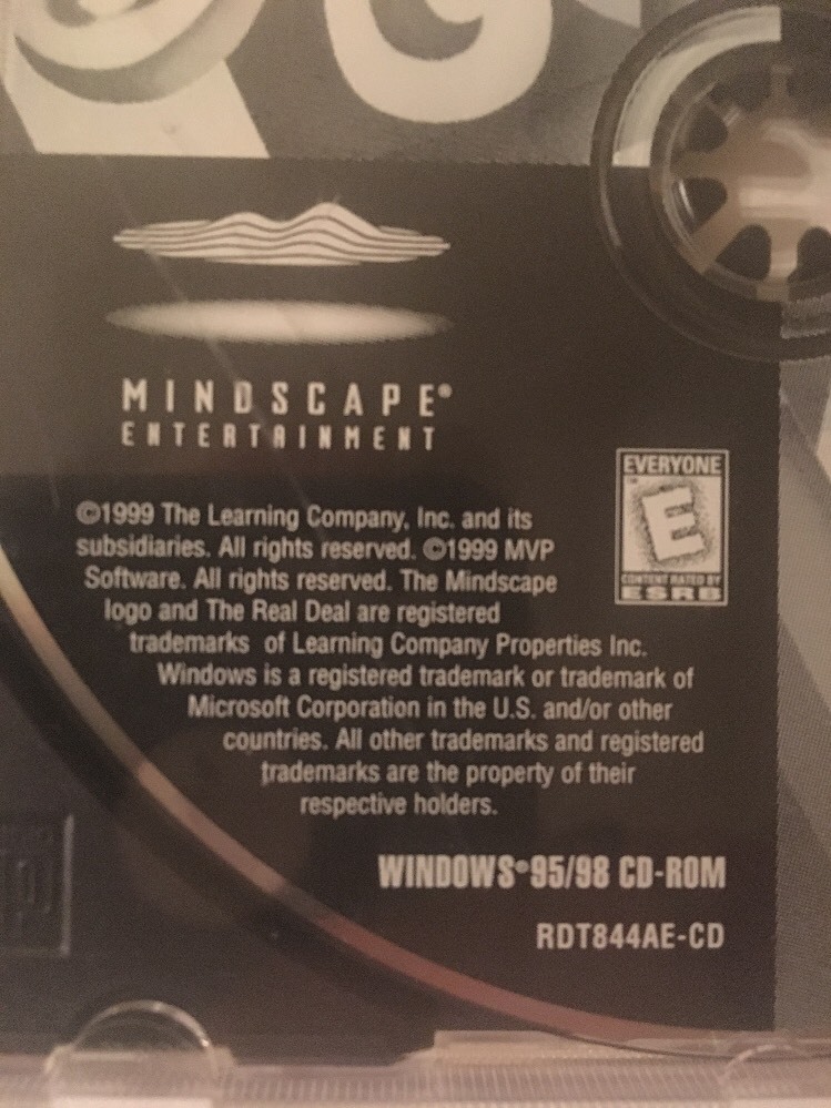 The Real Deal 2 Classic Card Games PC CD-ROM Mindscape TLC for Windows 95/98 | eBay