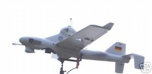 LUNA-X 2000 EMT UAV Airplane Desktop Wood Model Big New | eBay