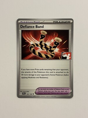 Defiance Band 169/198 Pokémon Prize Pack Scarlet & Violet variant NM B ...