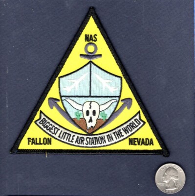 Nas Naval Air Station Fallon Nv États-unis Marine Base Escadron Patch ...