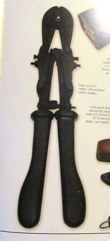 Vintage WW2 US Large Engineers Wire Cutters MFG. Boston | eBay