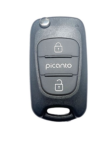 RFC 2 button flip key case for Kia Picanto 2009 2010 2011 KIA7 blade ...