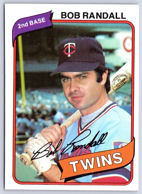 BOB RANDALL 1980 TOPPS 80 NO 162 NRMINT+ 45325 | eBay