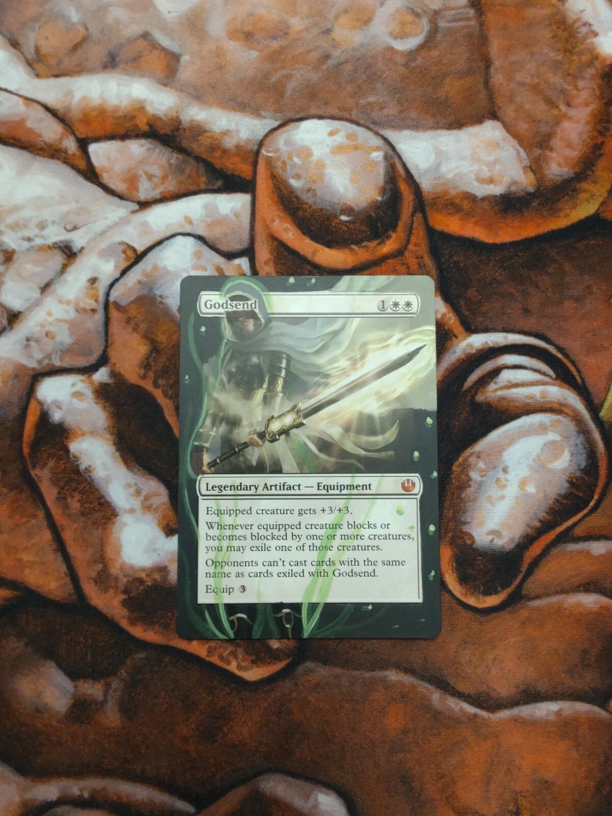 Magic the Gathering Godsend Hand Painted Unique Custom MTG Alter | eBay