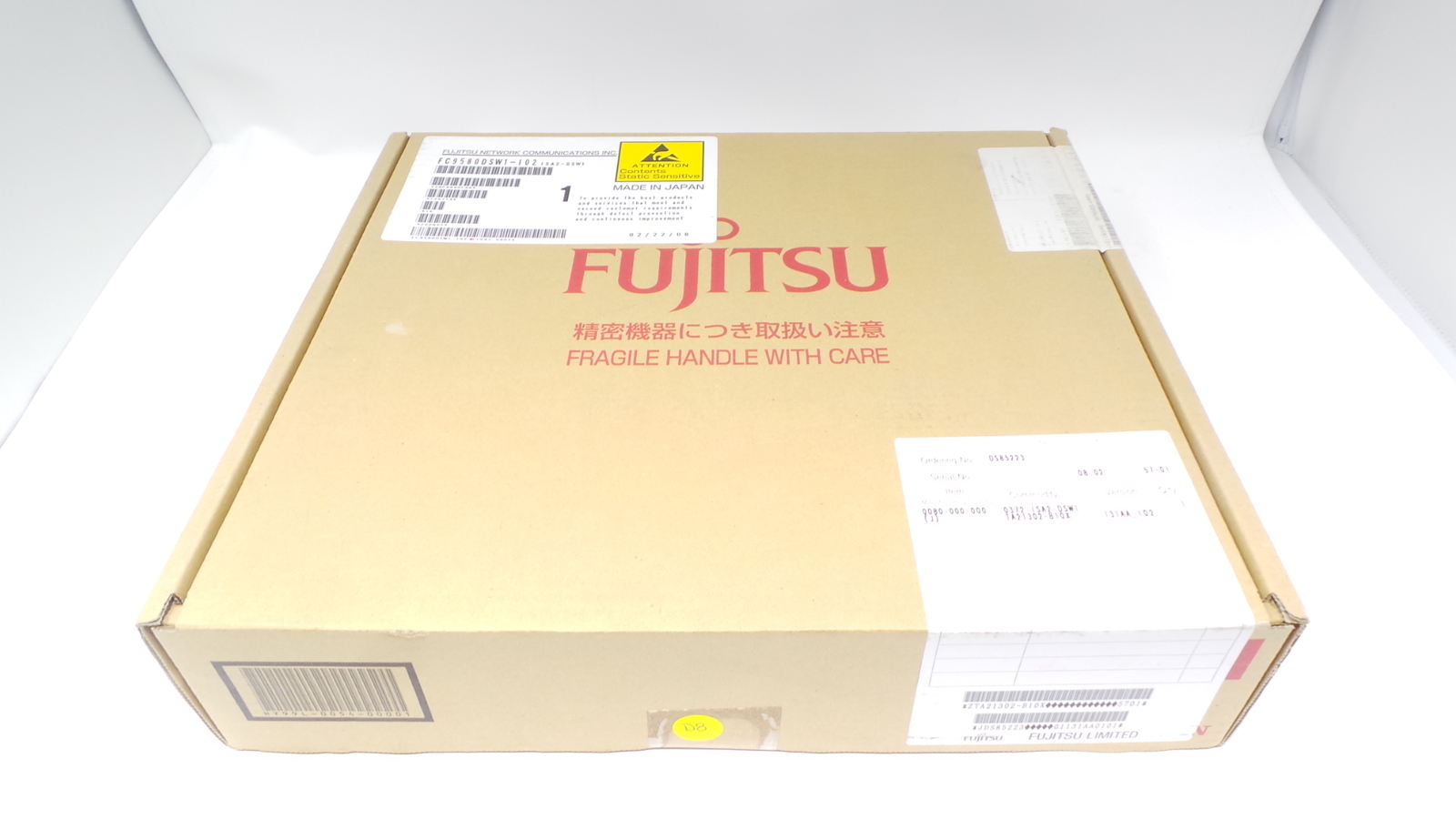 Fujitsu FC9580DSW1 FlashWave 4500 DS3/EC1 Switch Fabric I02 SNP8890CAB ...