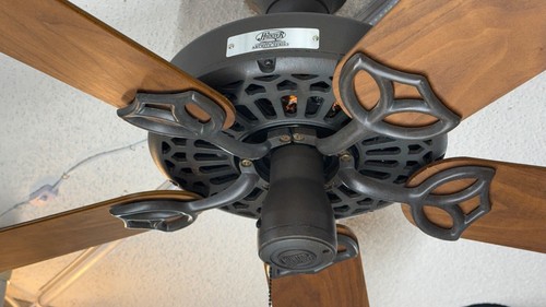 Vintage Hunter Archive Original 52" Ceiling Fan - Weathered Bronze ...