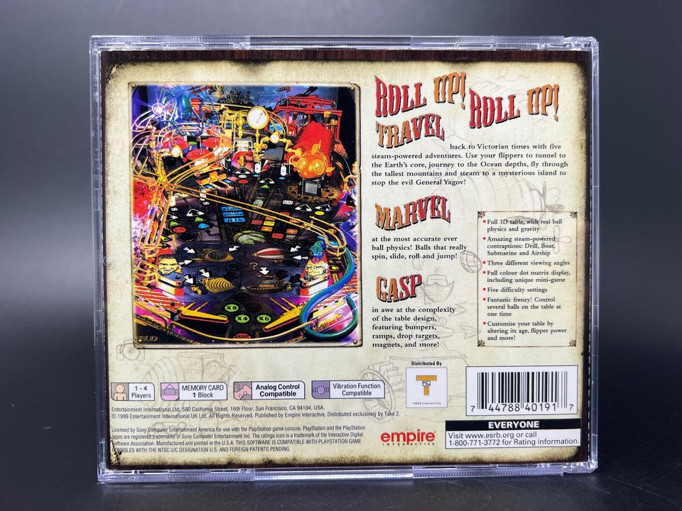 Pro Pinball: Fantastic Journey (Sony PlayStation 1 PS1) *COMPLETE ...