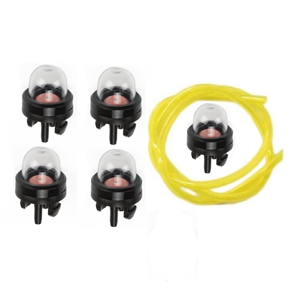 5X Snap In Primer Bulbs & Pump Fuel Line For STIHL RYOBI 683974 ECHO ...