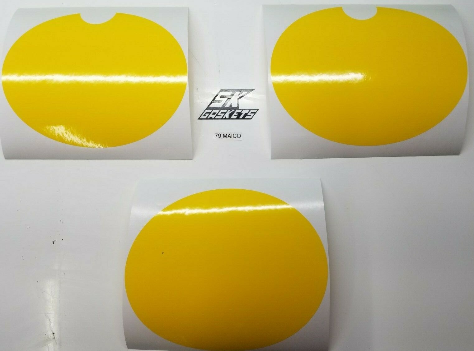 79 1979 Maico Magnum Number Plate Background Decal Sticker | eBay