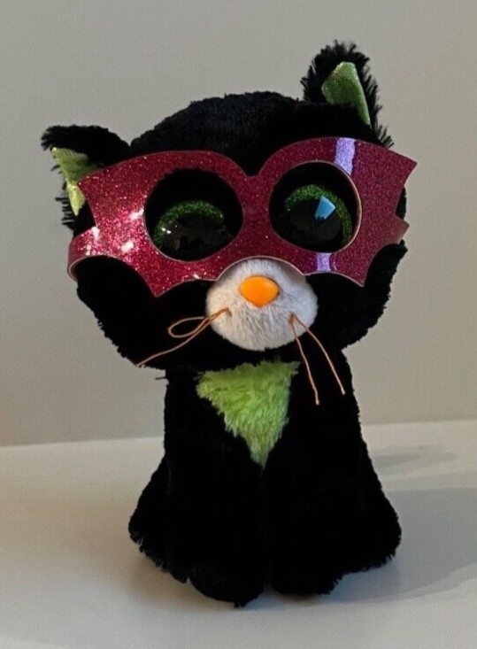 RARE Ty Beanie Boo "Jinxy" the CAT 6" stuffed animal soft plush LOT ...